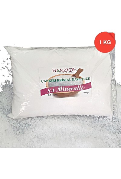 Hanzade Bitkisel 84 Mineralli Çankırı Kristal Toz Kaya Tuzu Hanzade Bitkisel 84 Mineralli Çankırı Kristal Toz Kaya Tuzu