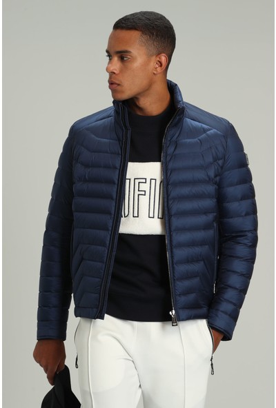 Lufian Andy Kaz Tüyü Erkek Mont Siyah