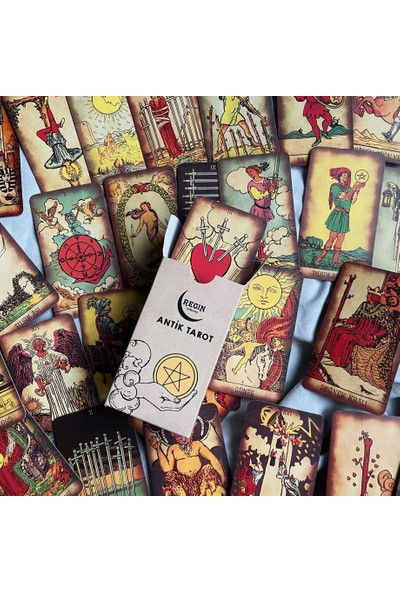 Planet Butik 78 Kartlı Regin Tarot Destesi