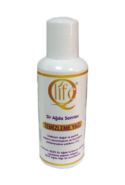 Qlife Ağda Sonrası Temizleme Yağı 125 ml Qlife Ağda Sonrası Temizleme Yağı 125 ml