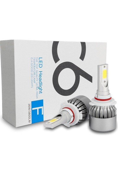 Techmaster 9006 Hb4 LED Xenon Far Şimşek Etkili