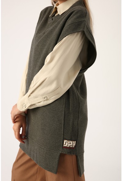 ALLDAY Kolej Yaka Salaş Süveter