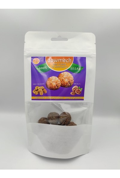 Dowmech - Vegan - Natürel - Katkı Maddesiz - Meyve Topları 90 gr.