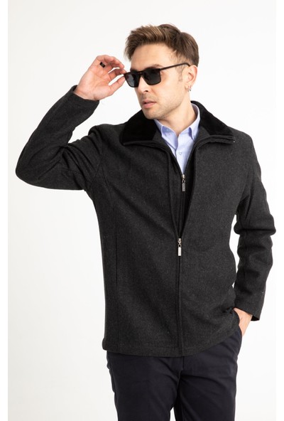 Modaplaza Erkek Kaşe Kaban 3001