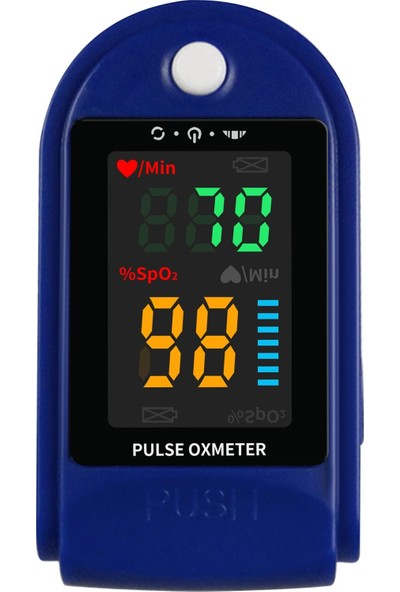 Ohpa Mini Parmak Ucu Nabız Oksimetre - Mavi (Yurt Dışından) Ohpa Mini Parmak Ucu Nabız Oksimetre - Mavi (Yurt Dışından)