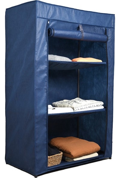 Yoko 3 Gözlü Bez Dolap