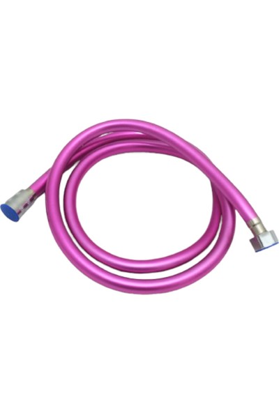 Sin@rasta Banyo Duş Hortumu (Spirali) Pvc Kopmaz 150 cm Pembe