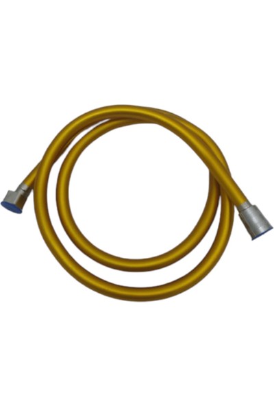 Sin@rasta Banyo Duş Hortumu (Spirali) Pvc Kopmaz 150 cm Gold