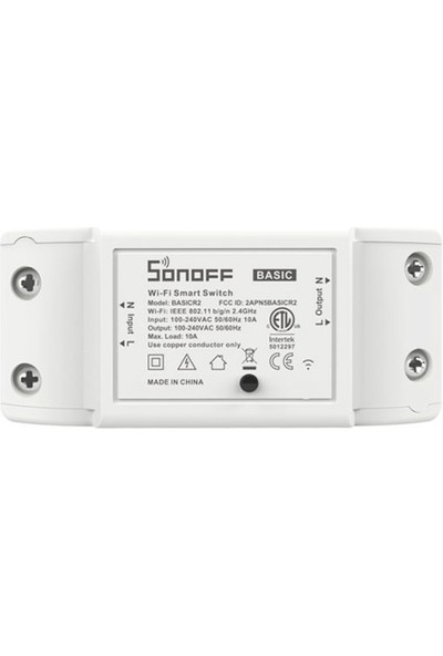 Sonoff Basic R2 - Wifi Akıllı Ev Rölesi
