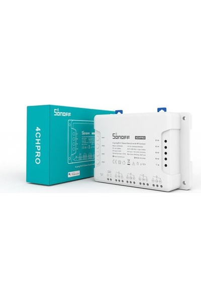 Sonoff 4chpror3 Rf Kontrollü 4'lü Wi-Fi Akıllı Anahtar