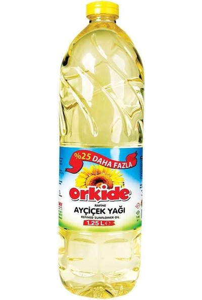 Orkide Ayçiçek Yağı 1.25 L Orkide Ayçiçek Yağı 1.25 L