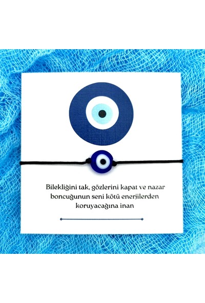 Wish Design Nazar Boncuğu Ip Bileklik