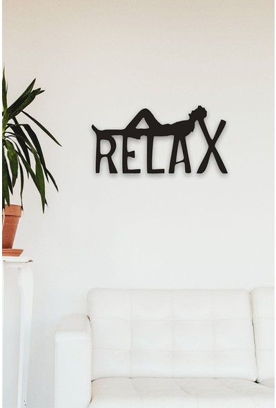 Buypass Relax Ahşap Duvar Dekoru