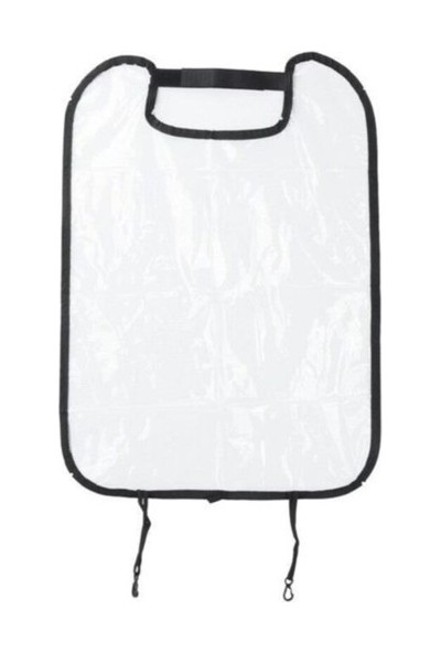 Real West Araba Şeffaf Koltuk Arkası Koruyucu Kılıf 2 Adet