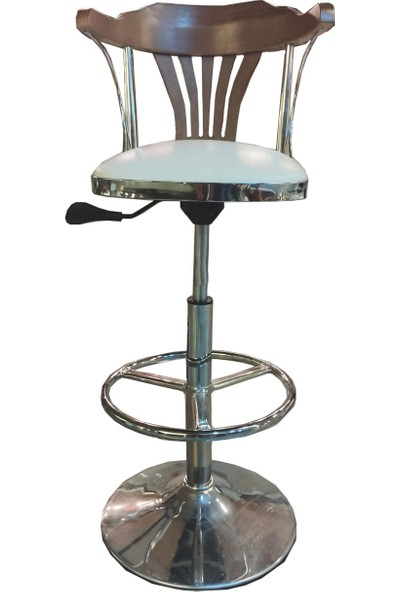 Selene Bar Sandalyesi Amörtisörlü Sırtlı