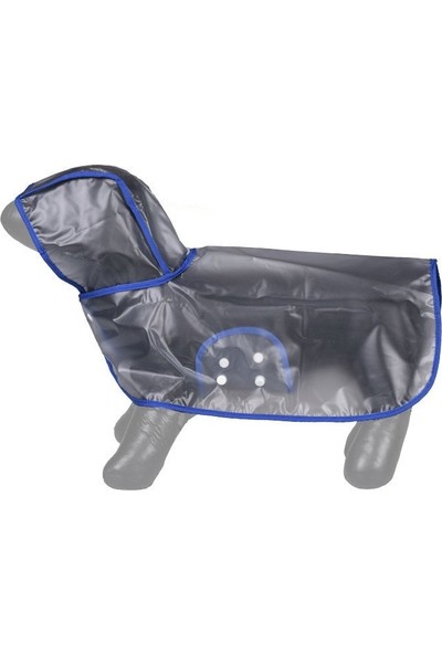 MrtNlu Köpek Yağmurluğu - Mavi - (Medium)
