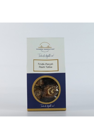 İstanbul Bakkaliyesi Fındık Parçalı Pestil Tatlısı 250 gr