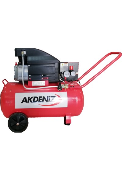 Akdeniz 50 Lt Yağlı Hava Kompresörü