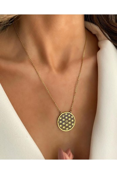 Eda Çelik Yaşam Çiçegi Kolye