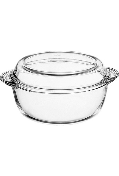 Paşabahçe 59023 Kapaklı Borcam Yuvarlak Tencere