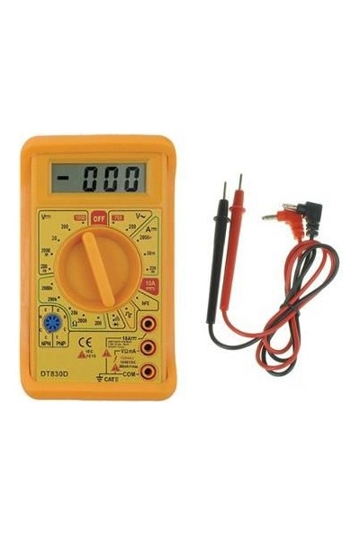 Goldeex Ölçü Aleti Öğrenci DT830D