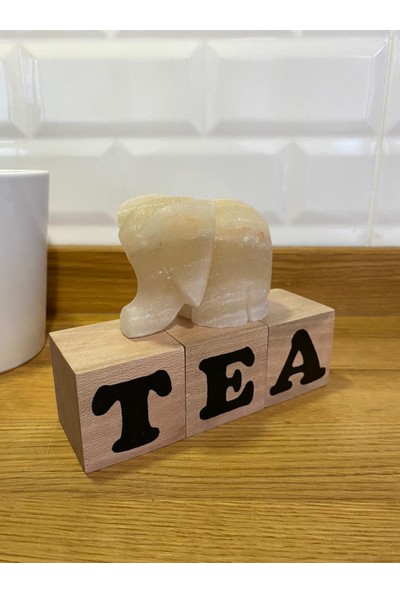 İnci Mobilya Ahşap Küp Harf 3'lü