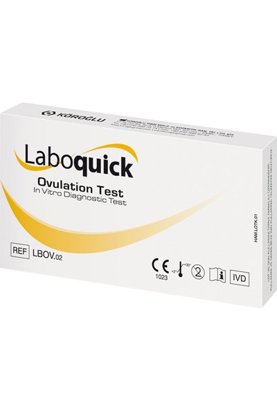 Laboquick 20 Adet Ovulasyon Testi Laboquick 20 Adet Ovulasyon Testi