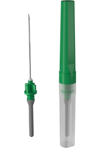 Yerli Vakumlu Kan Alma Iğnesi Yeşil 100 Adet 21 G*1 1/2