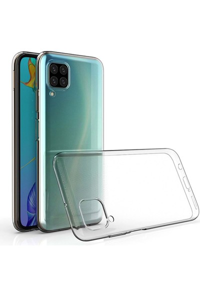 Fıro Huwaei P40 Lite Kamera Koruyuculu Şeffaf Kılıf