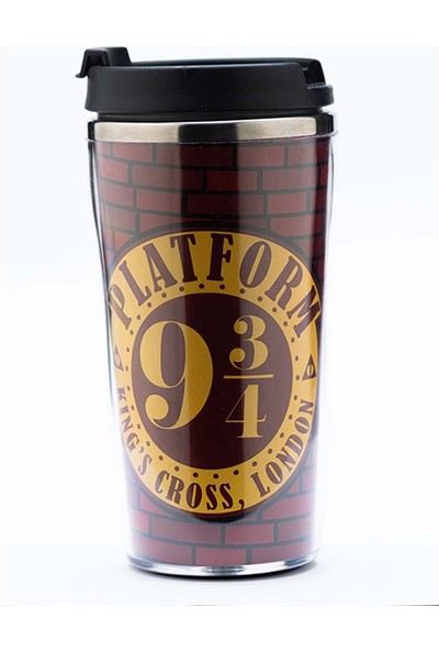 Marka Baba Harry Potter Platform 9 3/4 Desenli Çelik Termos Marka Baba Harry Potter Platform 9 3/4 Desenli Çelik Termos