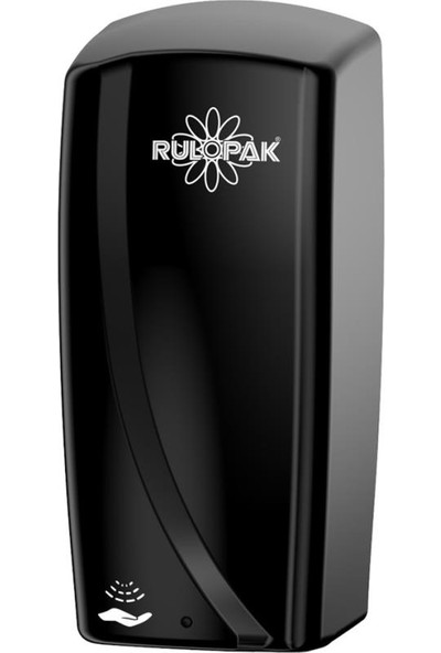Rulopak Sensörlü Dezenfektan Dispenseri Siyah Rulopak Sensörlü Dezenfektan Dispenseri Siyah