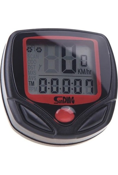 Techmaster Sunding SD548B Bisiklet Hız Ölçer Yol Bilgisayarı Techmaster Sunding SD548B Bisiklet Hız Ölçer Yol Bilgisayarı