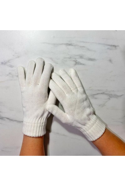 Oppteks Soft Iplik Triko Kadın Eldiven