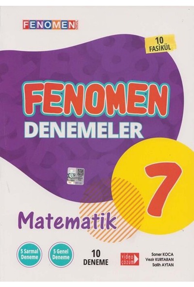 Bilfen Gama 7. Sınıf Fenomen Matematik 10 Deneme