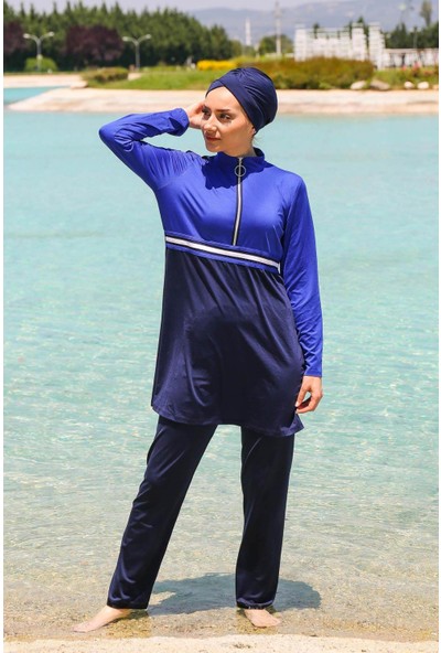 Marina Tam Kapalı Tesettür Mayo M2100 Aydn