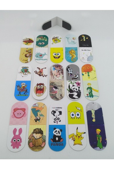 Gifts Turkiye Giftsturkiye Kitap Ayracı Içi Mıknatıslı Ufak Ebat Çocuk ( 15 Adet )