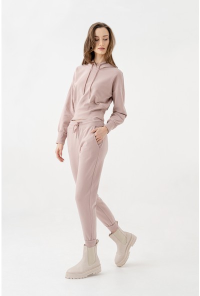 Newces Gül Kurusu Eşofman Altı 1115 Newces Gül Kurusu Eşofman Altı 1115