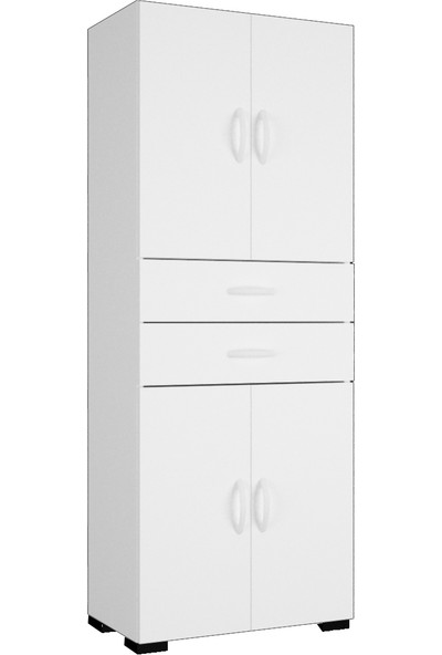 Evnovi Ege 4 Kapak 2 Çekmeceli Banyo Mutfak Dolabı EVN105