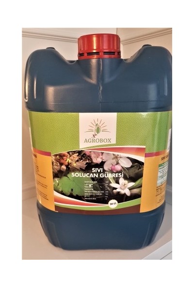 AgroBox Organik Konsantre Sıvı Solucan Gübresi