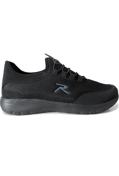 Raru Erkek Ayakkabı Court Siyah