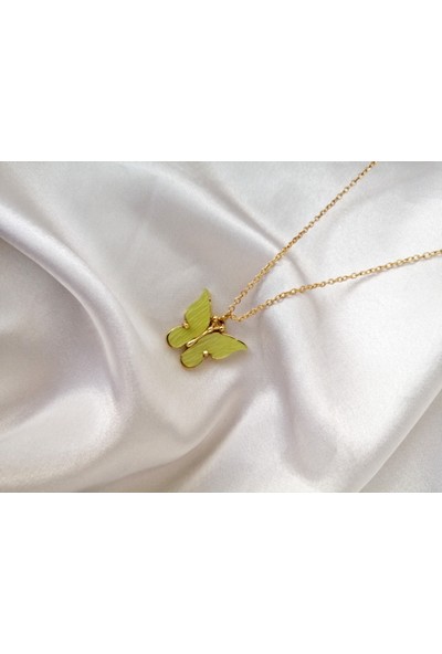 Vica Pota Kelebek Kolye