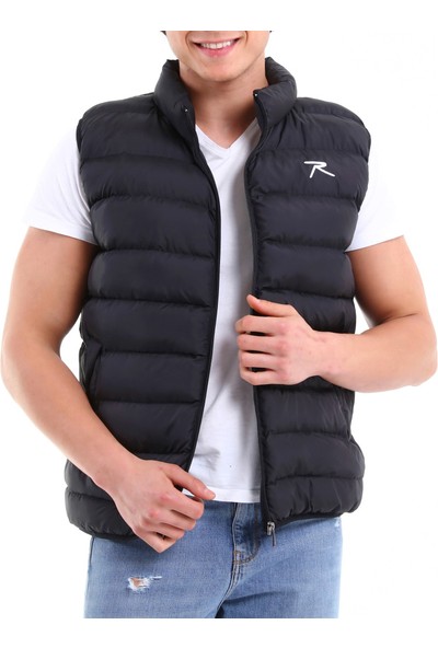 Raru Erkek Şişme Yelek Hemı Siyah