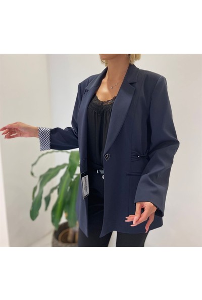 Bena Labena Büyük Beden Kadın Kumaş Ceket