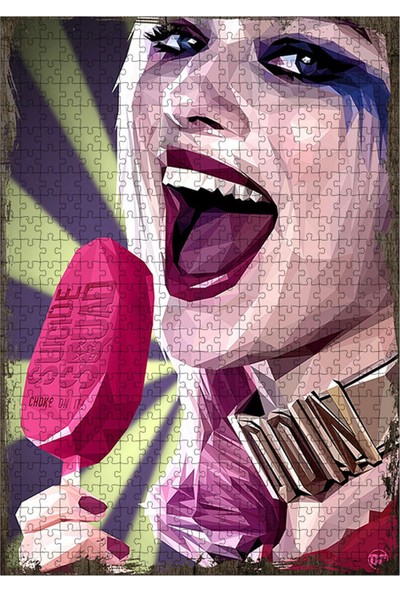 Tablomega Ahşap Puzzel Suicide Squad Harley Quinn 500 Parça 50*70 cm Tablomega Ahşap Puzzel Suicide Squad Harley Quinn 500 Parça 50*70 cm