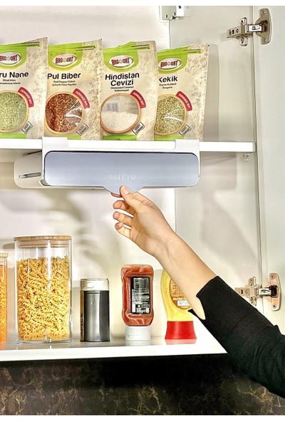 Ekpazar Dolap İçi Raf Düzenleyici 6'lı Baharatlık