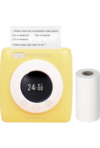 Paperang Cep Yazıcı Bt Kablosuz Termal Yazıcı - Pembe (Yurt Dışından) Paperang Cep Yazıcı Bt Kablosuz Termal Yazıcı - Pembe (Yurt Dışından)
