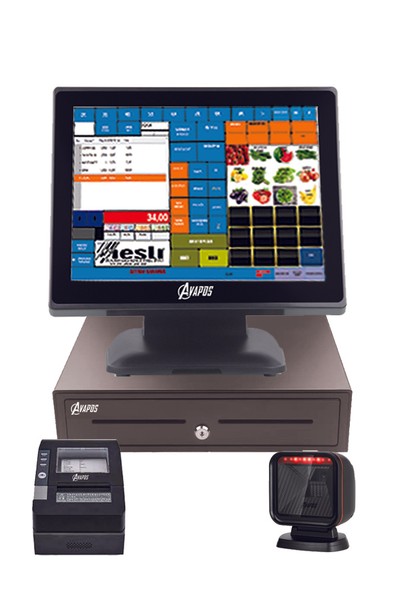 Avapos GM0903SET2 Market Barkod Satış Sistemi ve Programı Full (Dokunmatik Pos Pc + Hızlı Satış Programı +Masa Tipi 2d Barkod Okuyucu+Çekmece+Fiş Yazıcı 80MM) Avapos GM0903SET2 Market Barkod Satış Sistemi ve Programı Full (Dokunmatik Pos Pc + Hızlı Satış Programı +Masa Tipi 2d Barkod Okuyucu+Çekmece+Fiş Yazıcı 80MM)