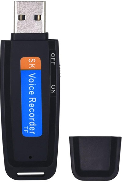 Prettyia Mini USB Ses Kaydedici Küçük USB Flash Sürücü Siyah Prettyia Mini USB Ses Kaydedici Küçük USB Flash Sürücü Siyah