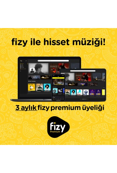 Fizy 3 Aylık Premium Üyelik Fizy 3 Aylık Premium Üyelik
