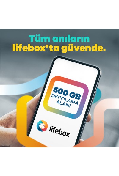 Lifebox 12 Aylık 500GB